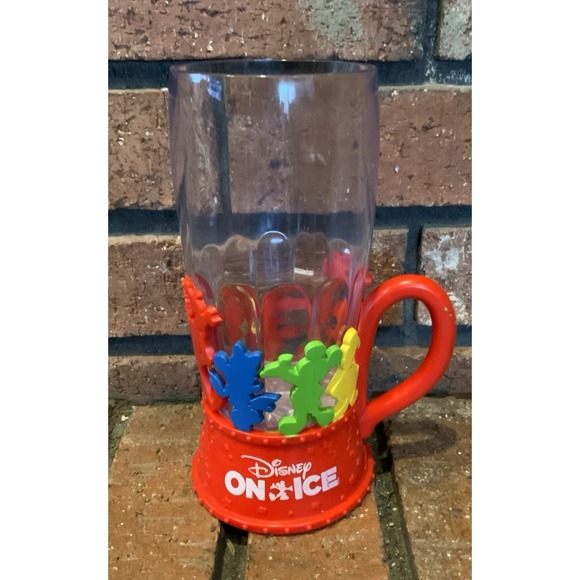 Dining | Disney On Ice Mickey Mouse Red Light Up Led Cup 7 Tall | Poshmark